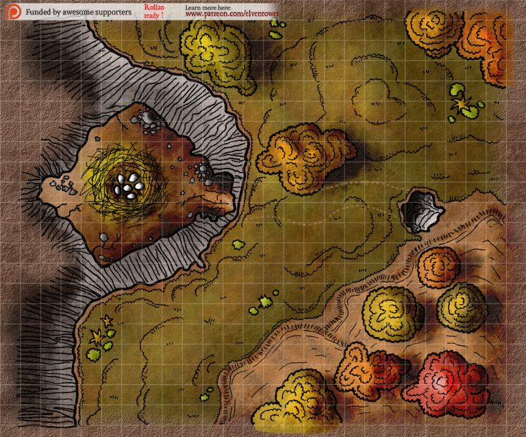 Map 85 - Owlbear's Nest