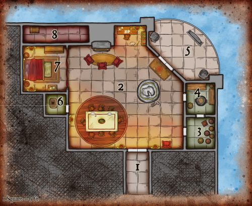 208 Wealthy Dwarven House