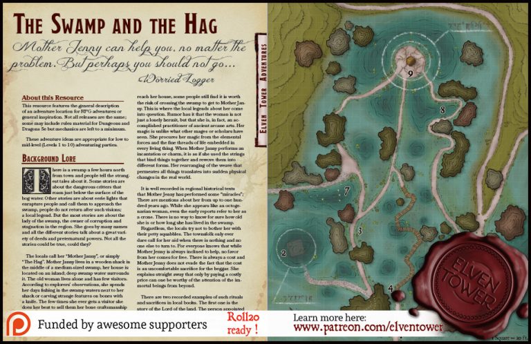 257 The Swamp and the Hag