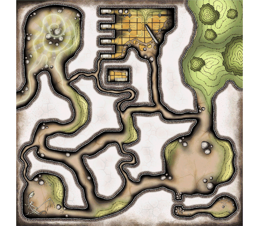 Dungeon Map Pack Vol. 9 - Foundry VTT - Elven Tower | Foundry VTT ...