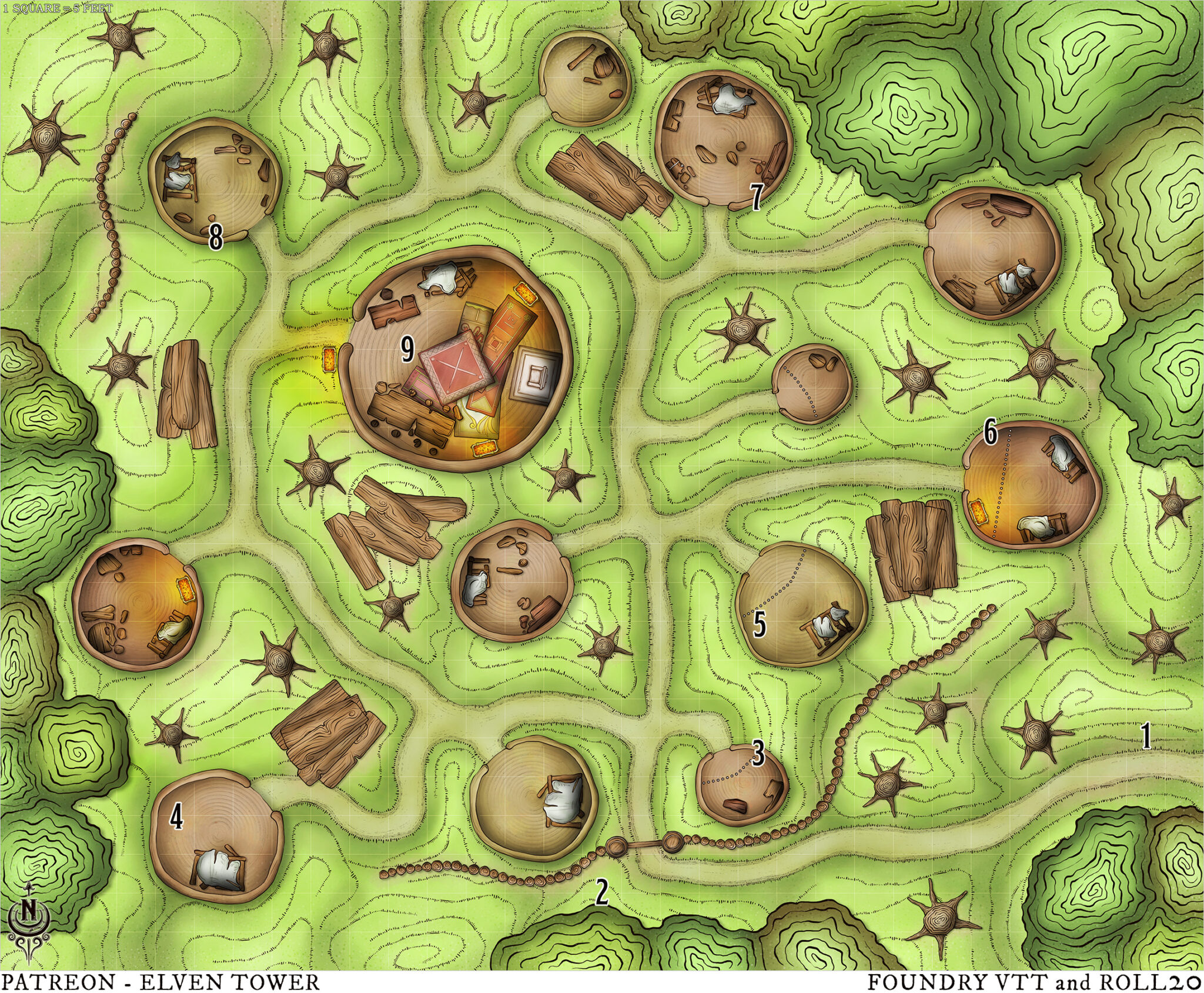 750 Trapped in the Forest