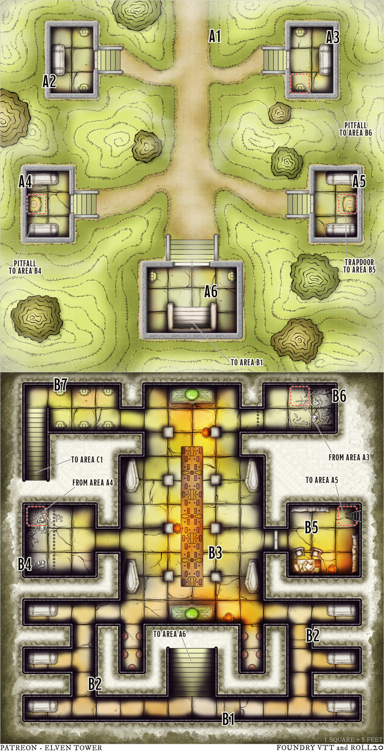 New Maps - Elven Tower Adventures