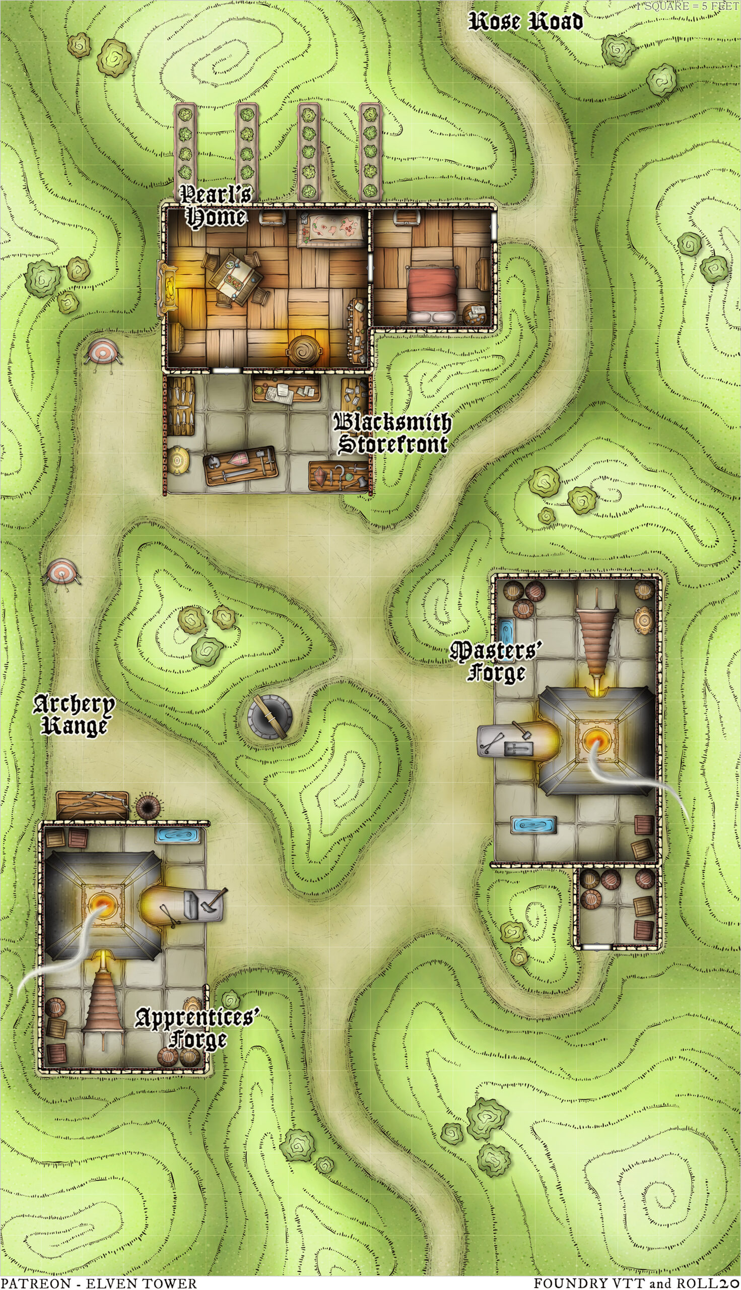 New Maps - Elven Tower Adventures