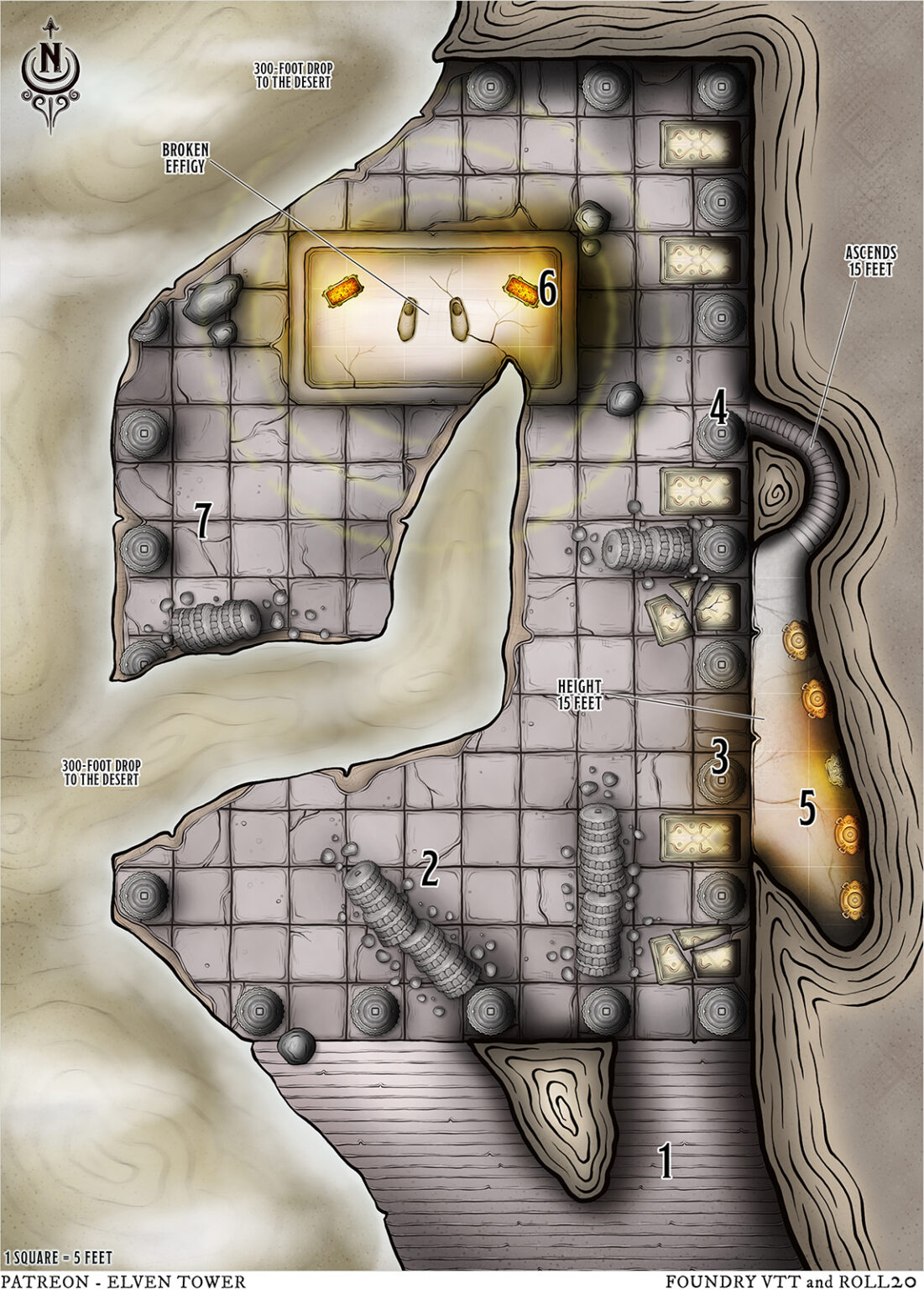 890 Broken Temple of the Queen
